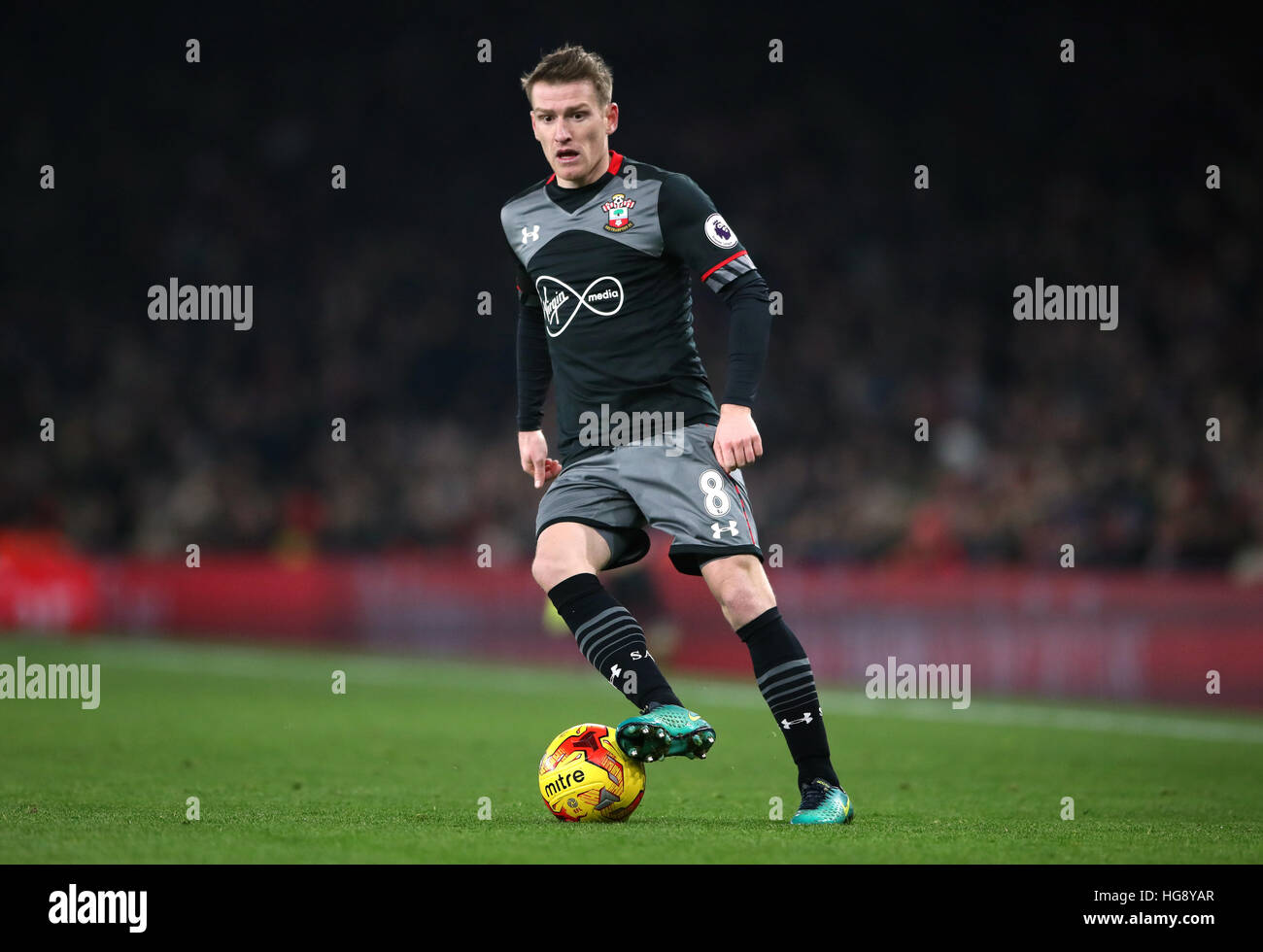 Steven Davis, Southampton Stock Photo - Alamy