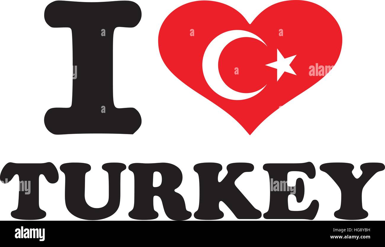 I love you istanbul Stock Vector Images - Alamy