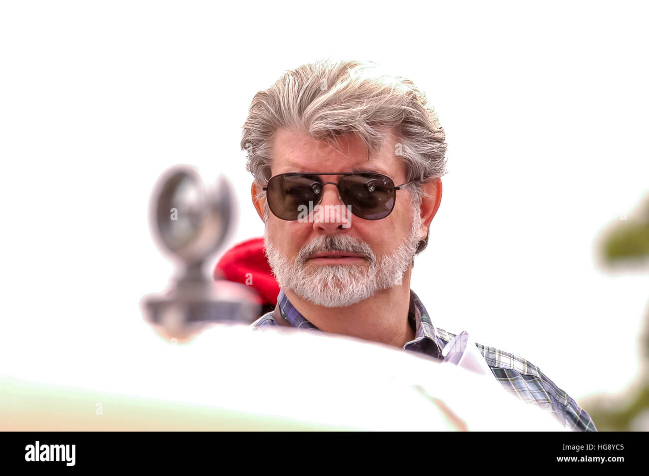 Filmmaker George Lucas, at the Goodwood Festival of Speed Stock Photo ...