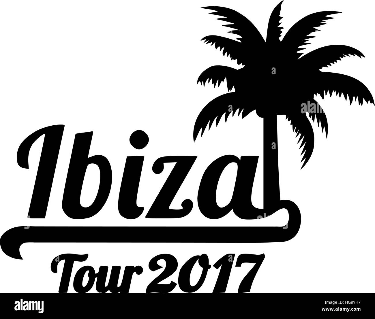 Ibiza vector vectors hi-res stock photography and images - Alamy