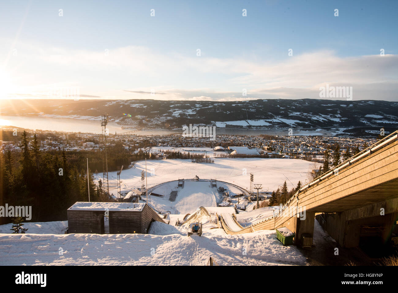 Lillehammer winter olympics hi-res stock photography and images - Alamy