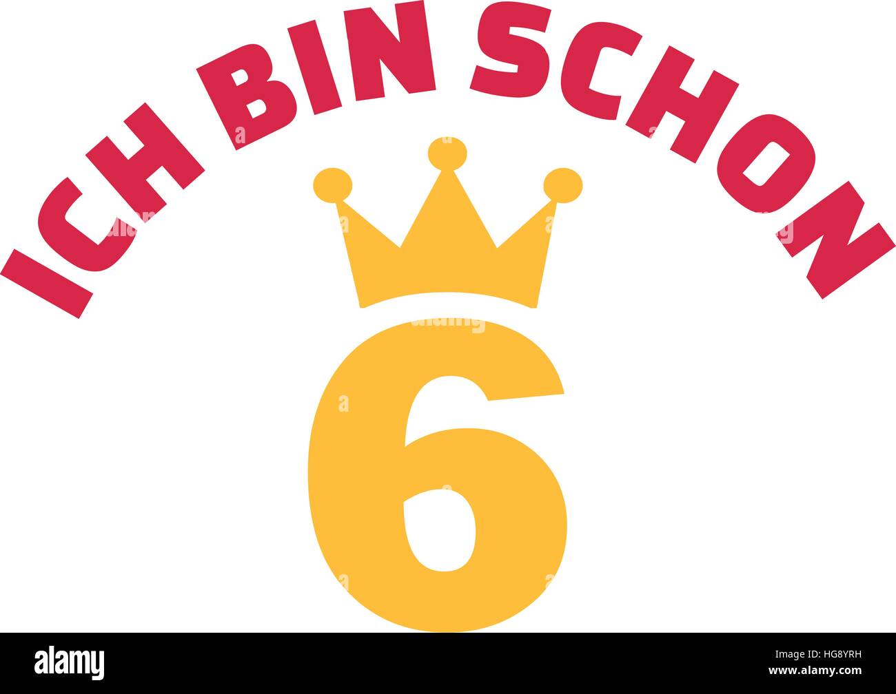 6 years old Stock Vector Images - Alamy