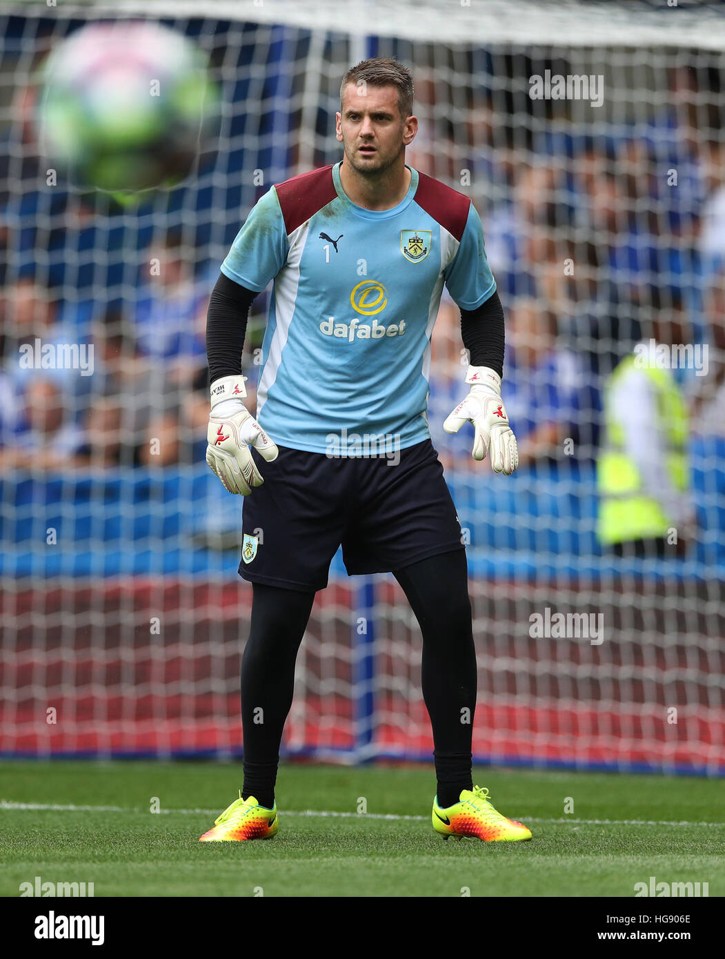 Burnley goalkeeper Thomas Heaton Stock Photo - Alamy