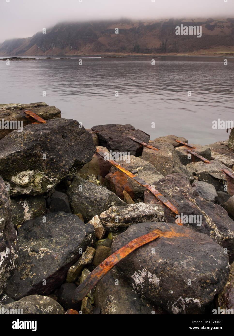 Carsaig, Isle of Mull, Scotland, UK Stock Photo - Alamy