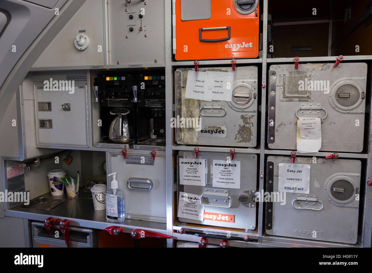 Aluminium food / meal storage locker / lockers / box / canister boxes ...