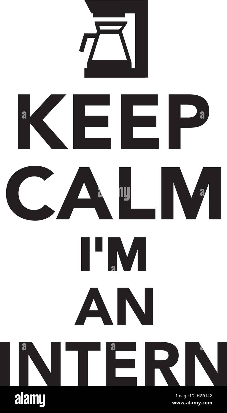 Intern Stock Vector Images - Alamy