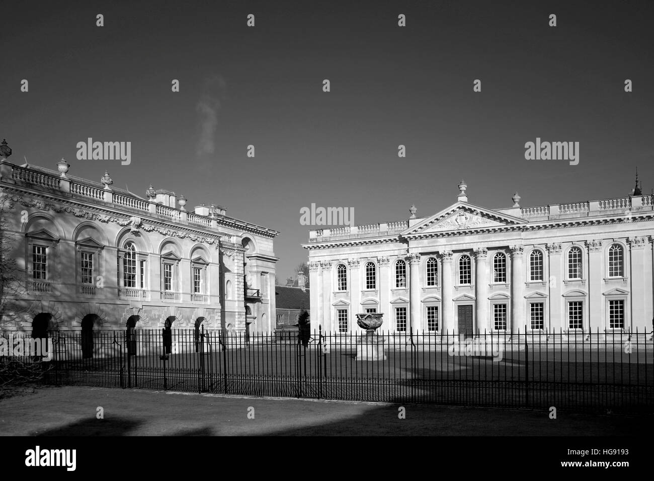 Exterior of the Senate House, Cambridge City, Cambridgeshire, England ...