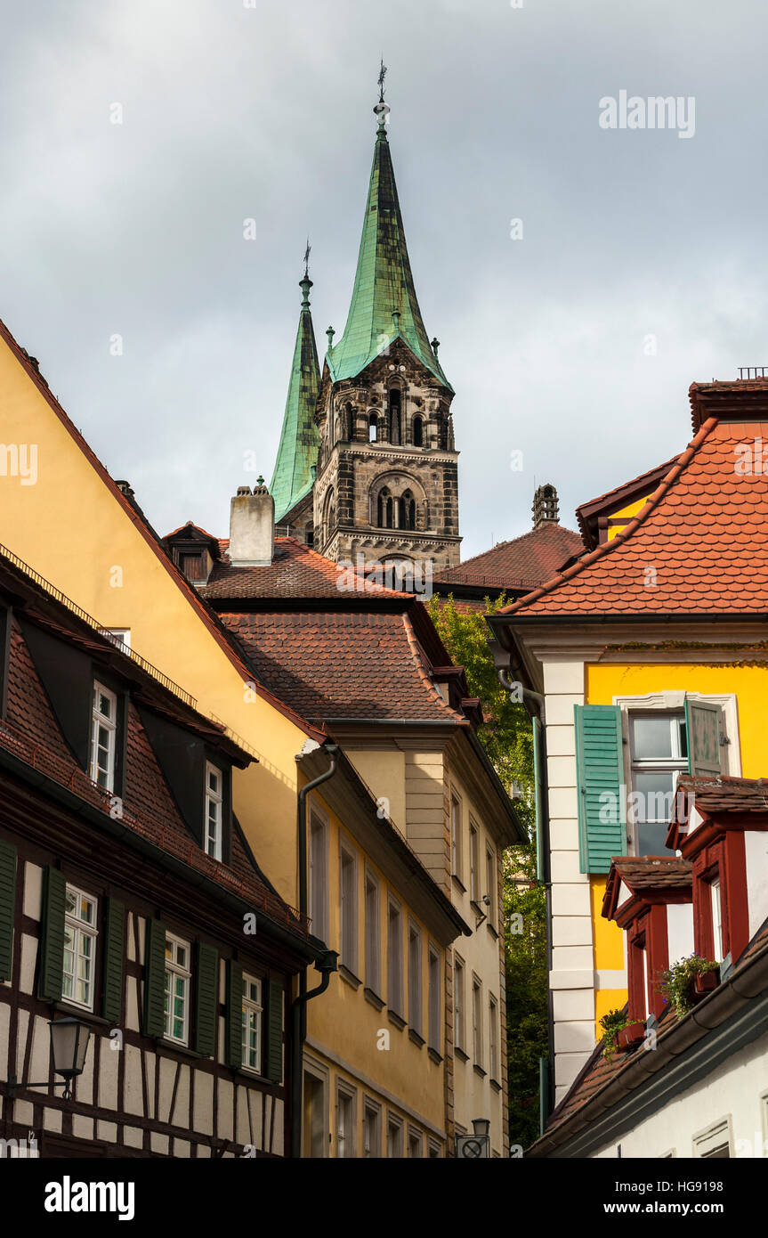 Domberg and Cathedral, Bamberg, Bavaria, Germany Stock Photo - Alamy