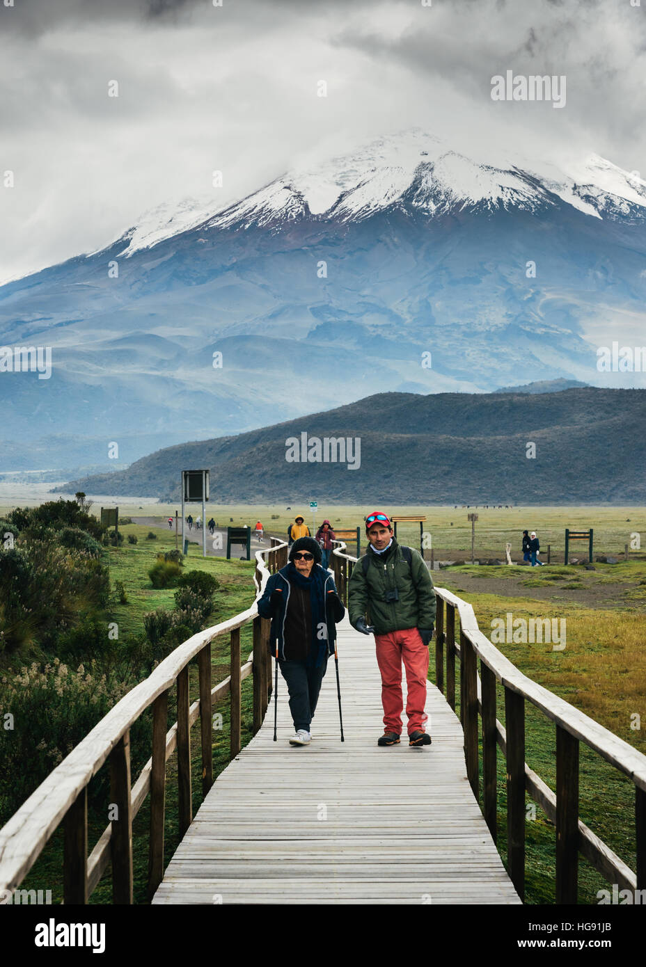 Cotopaxi is an active stratovolcano in the Andes Mountains, about 50 km ...