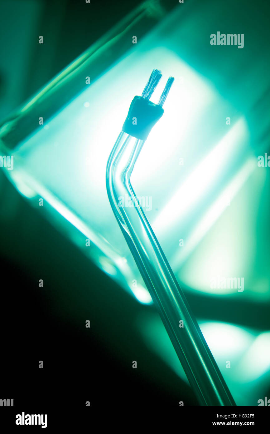 Water spray interdental cleaner head to liquid floss each tooth and ...