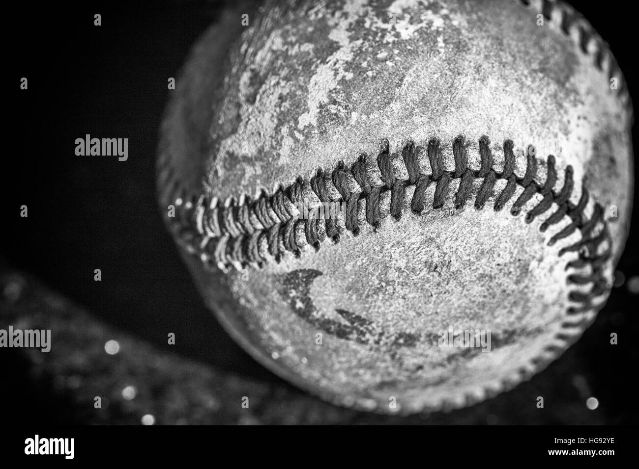 Scuffed up baseball hi-res stock photography and images - Alamy
