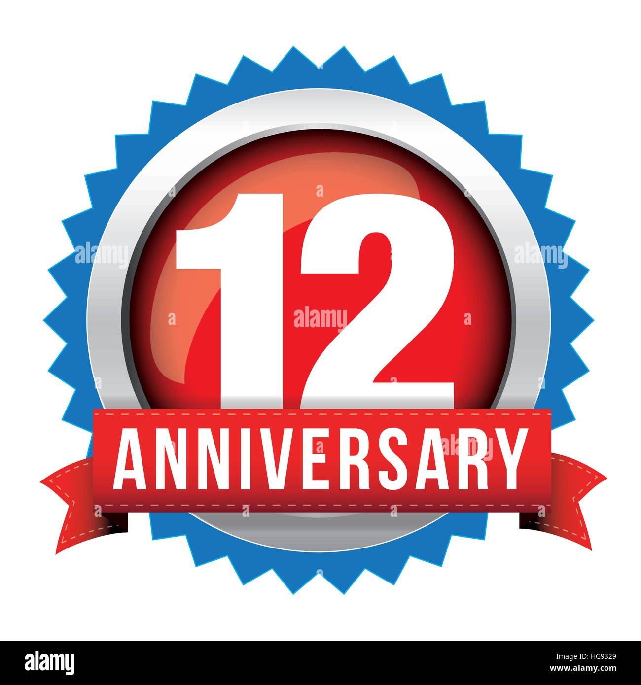 Number 12 twelve Stock Vector Images - Alamy