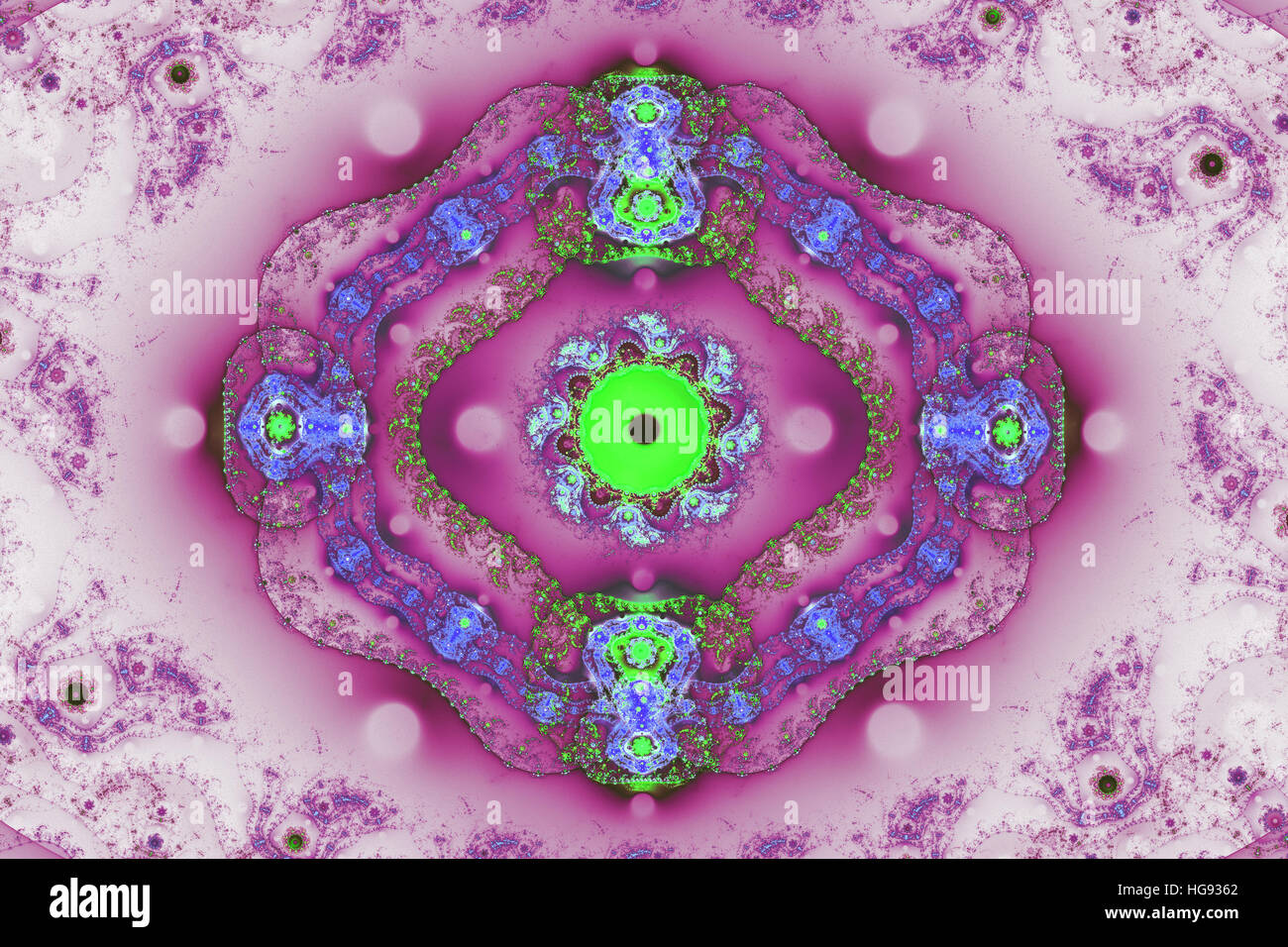Perfection in geometry. Fractals illustration universe,galaxies,chaos ...