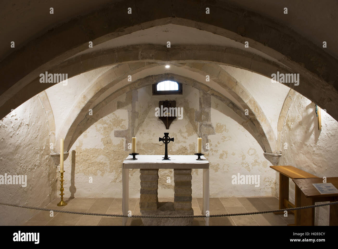 Crypt church hi-res stock photography and images - Alamy