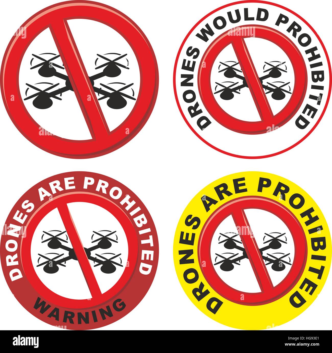 Prohibited zone Cut Out Stock Images & Pictures - Alamy