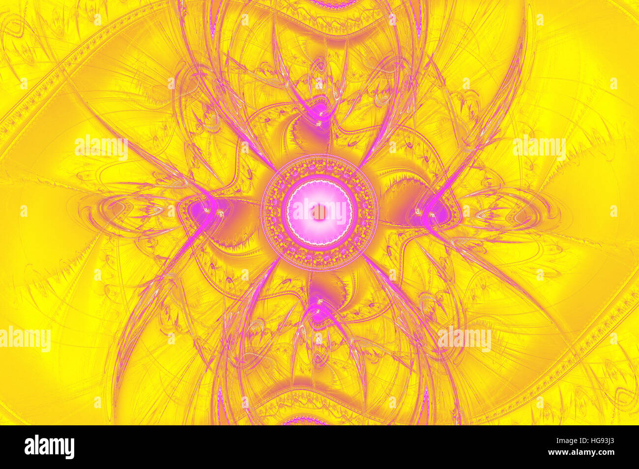 Perfection in geometry. Fractals illustration universe,galaxies,chaos ...