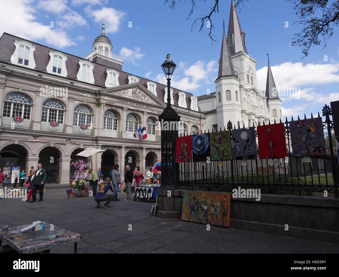 Jackson Square, New Orleans Stock Photo - Alamy