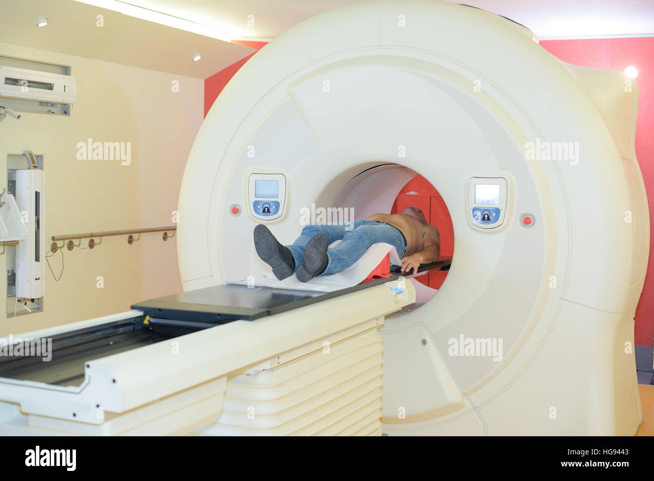 Patient Entering Mri Scan Machine High Resolution Stock Photography and ...
