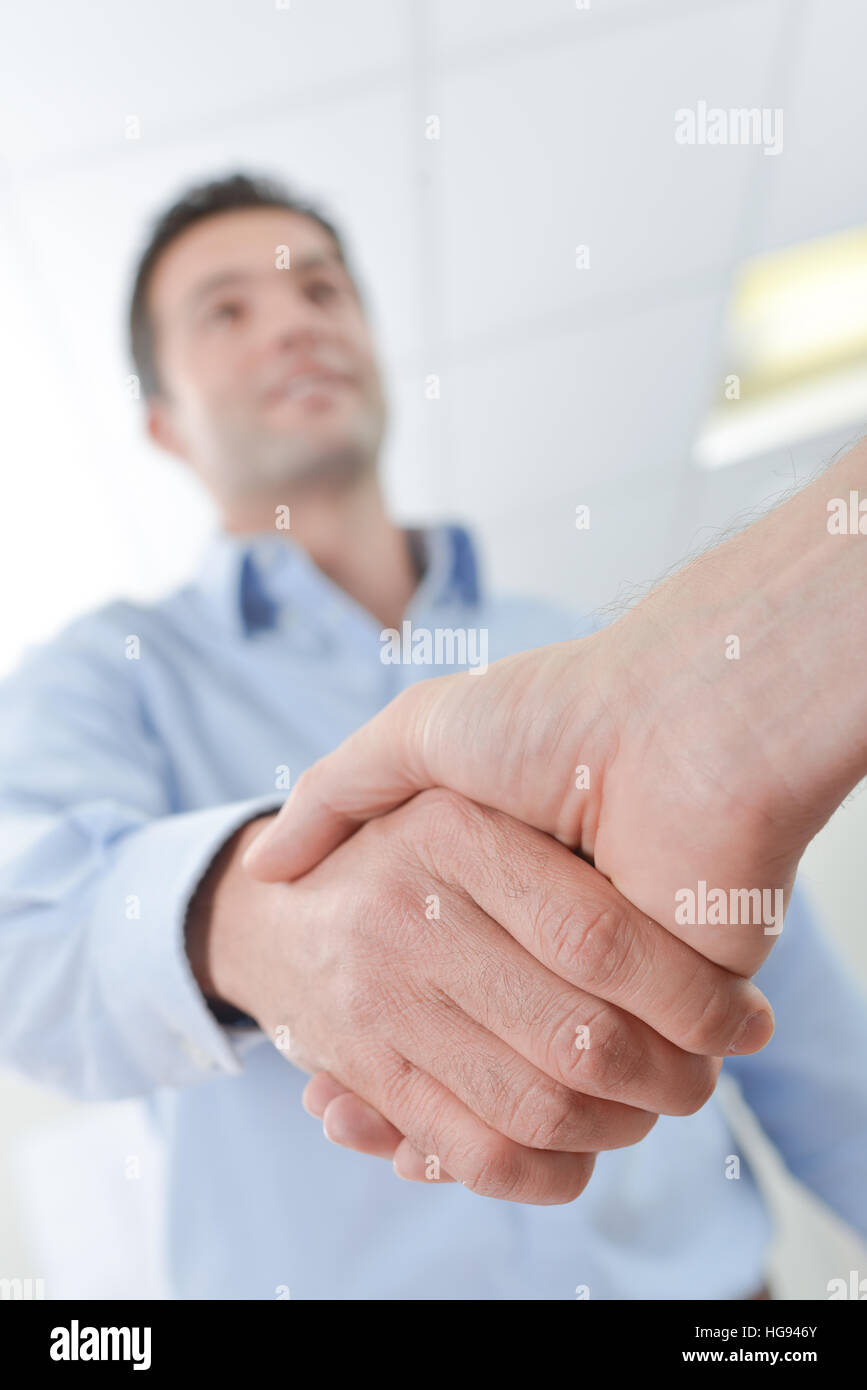 Man shaking hands Stock Photo - Alamy