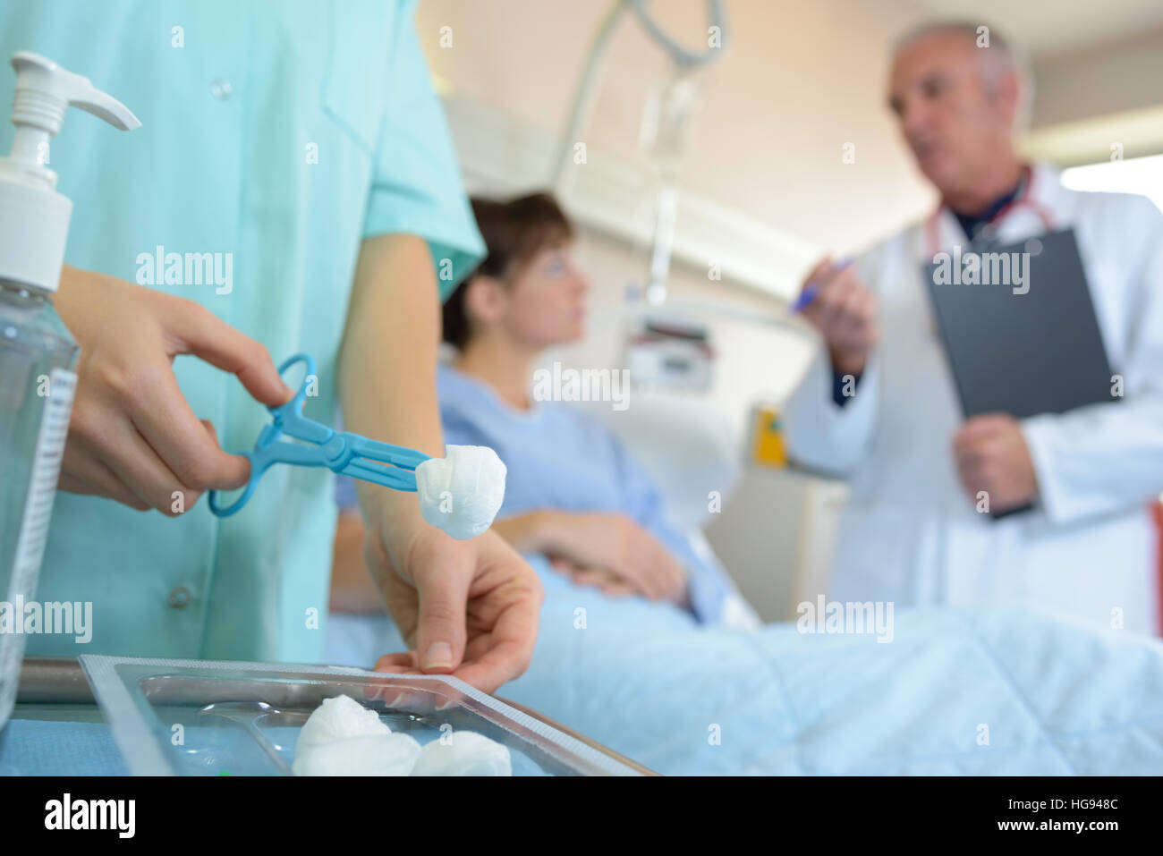 at the hospital Stock Photo - Alamy