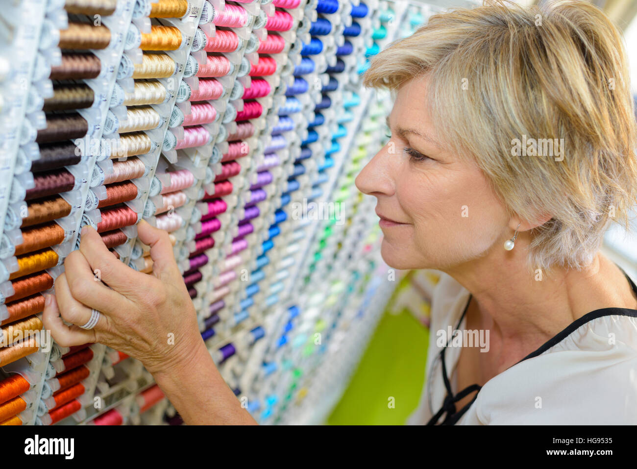 Haberdashery store hi-res stock photography and images - Alamy