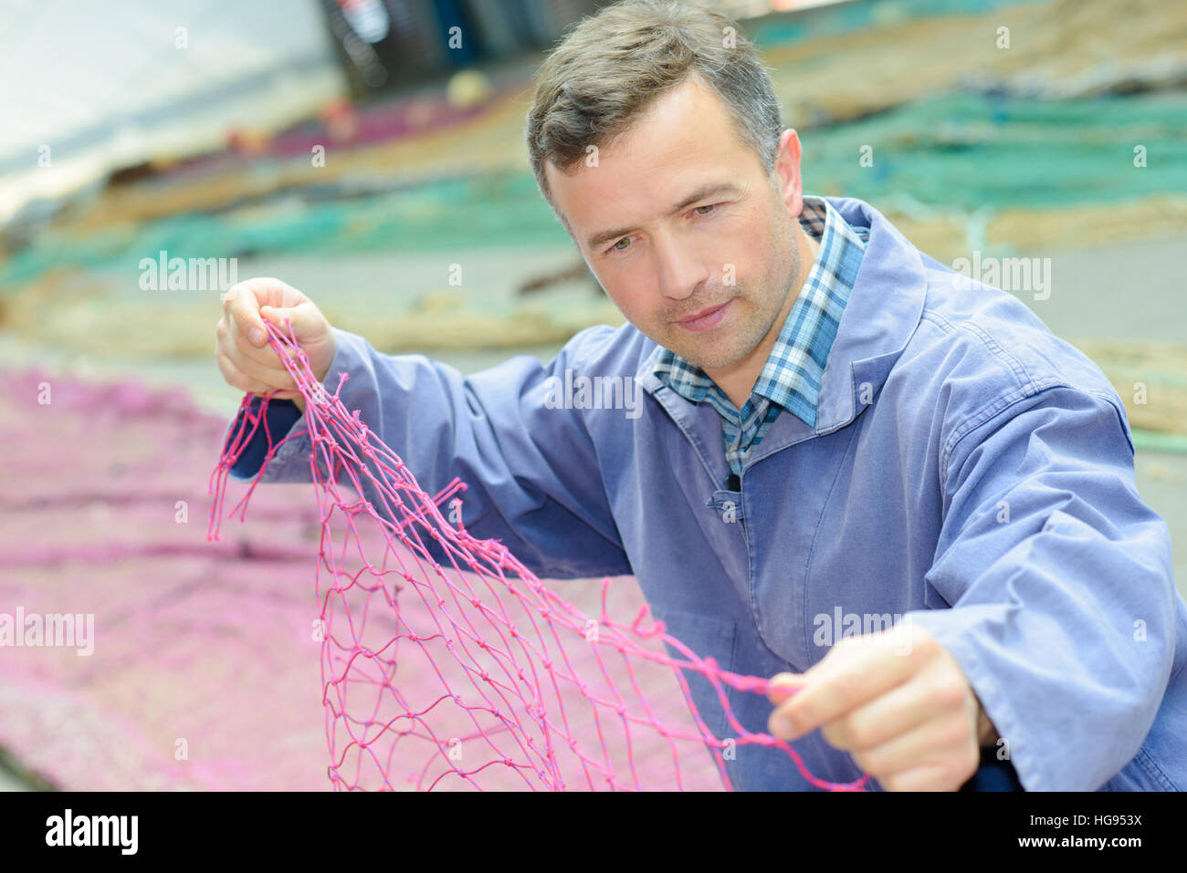 Preparing net hi-res stock photography and images - Alamy