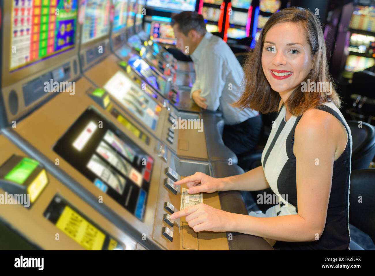 Money win arcade hi-res stock photography and images - Alamy