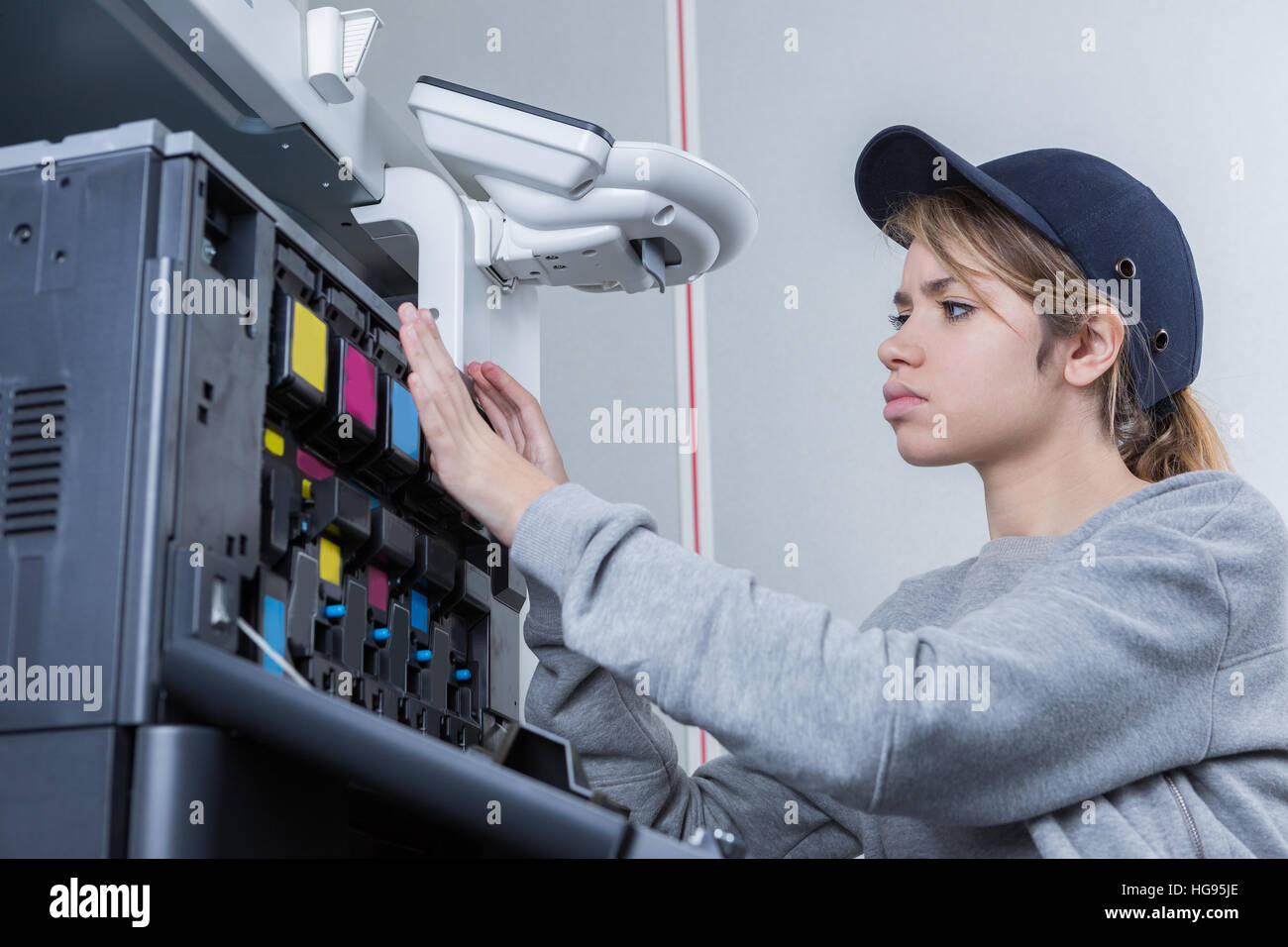Printer inspection hi-res stock photography and images - Alamy