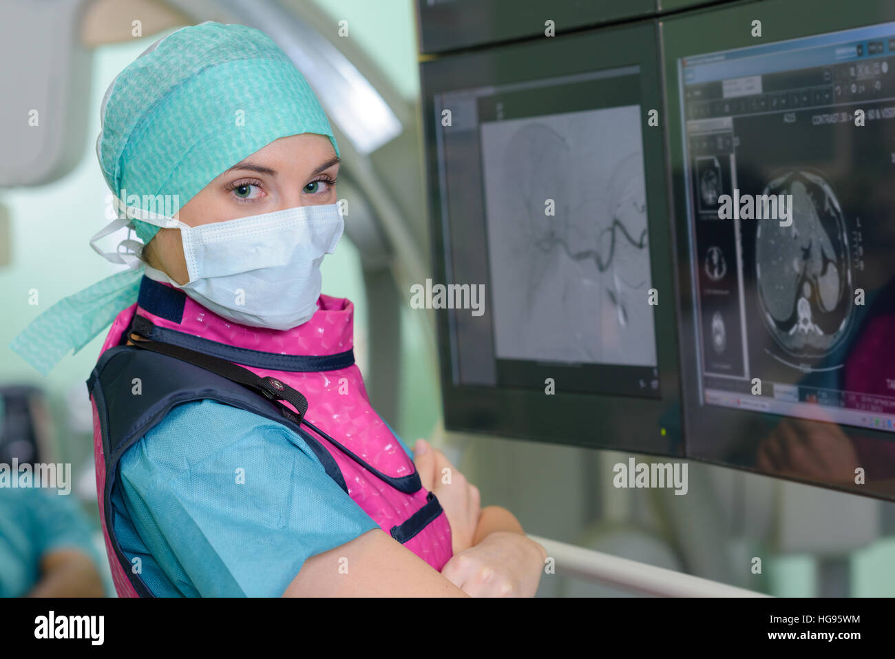 observing the patient's body Stock Photo - Alamy