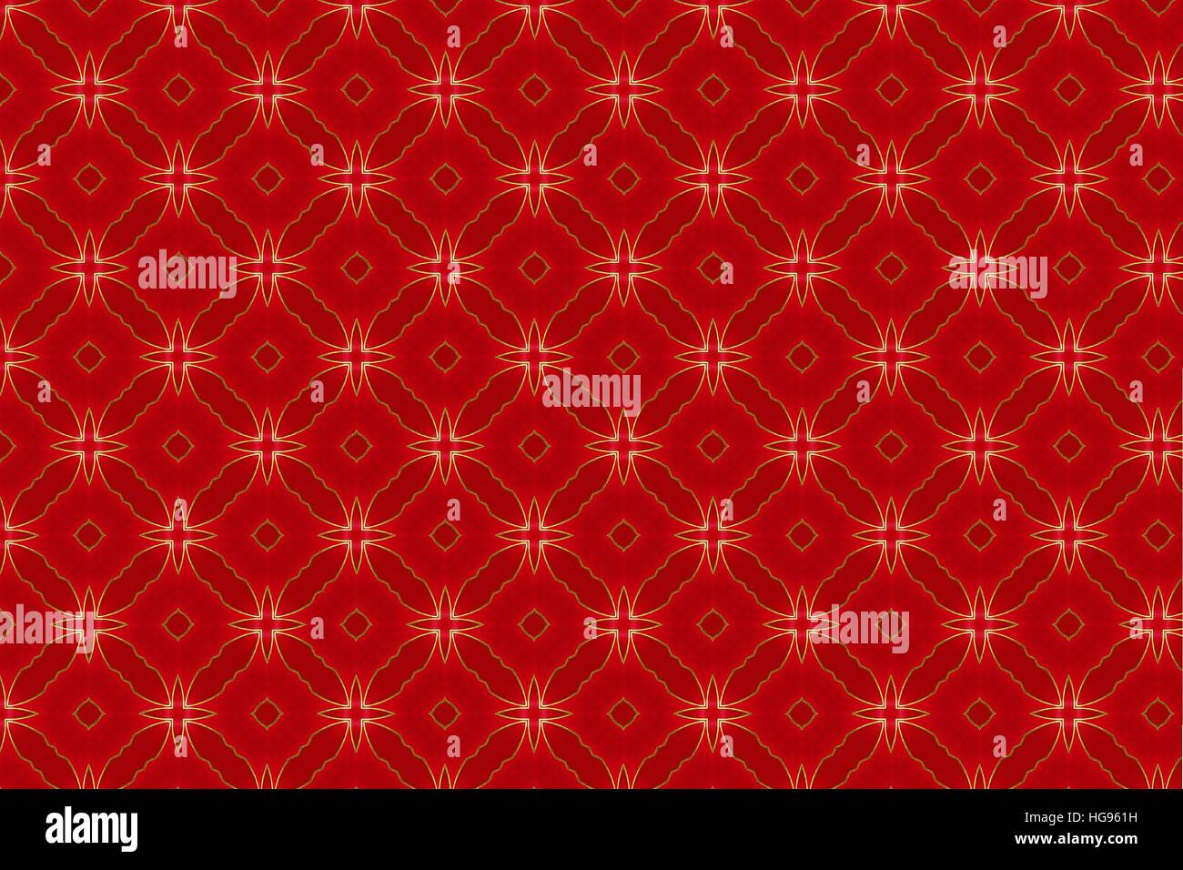 Abstract red and gold colors Chinese style pattern background Stock ...