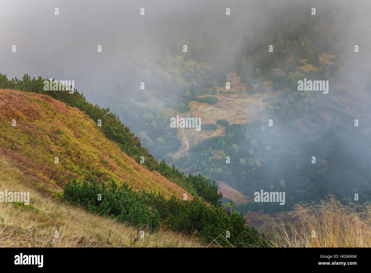 A beautiful mountain landscape above tree line Stock Photo - Alamy