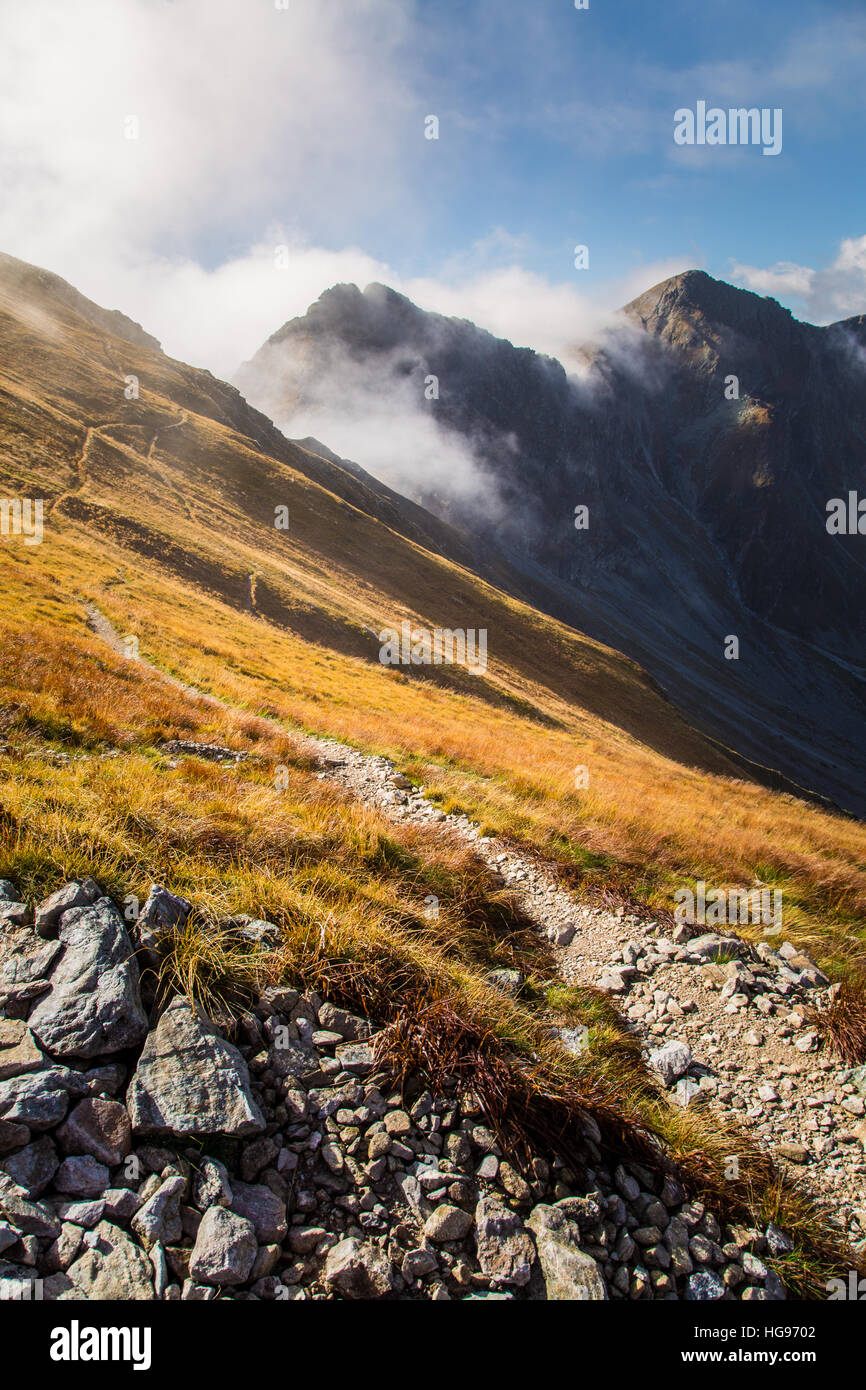 A beautiful mountain landscape above tree line Stock Photo - Alamy
