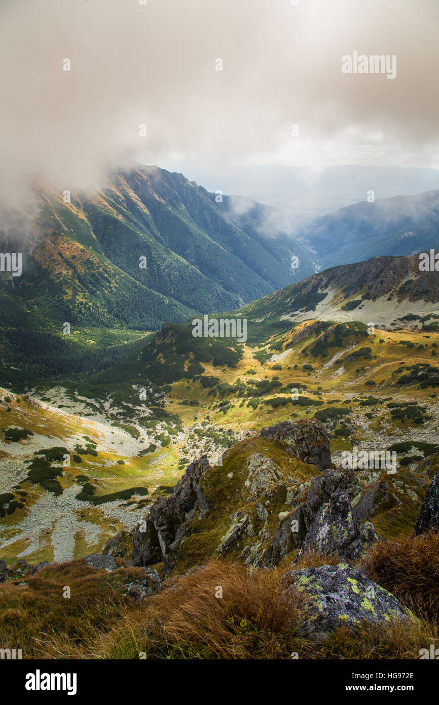 A beautiful mountain landscape above tree line Stock Photo - Alamy