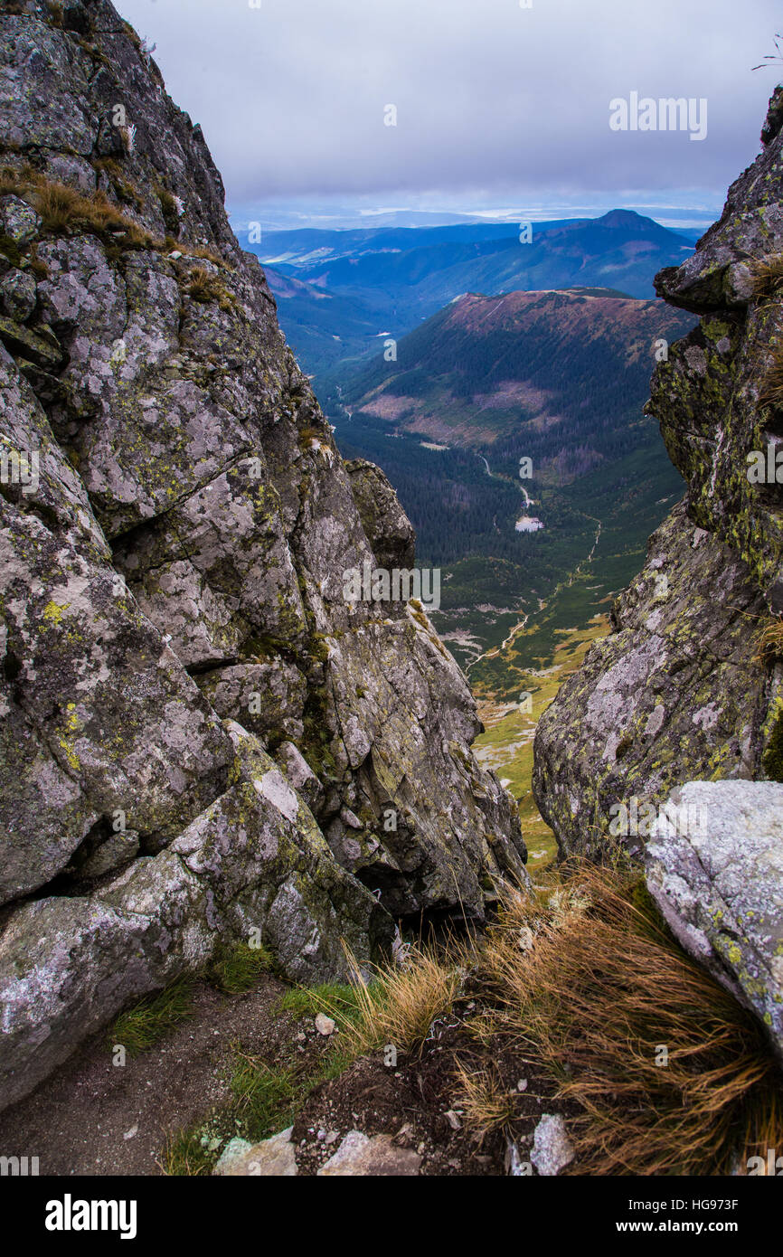 A beautiful mountain landscape above tree line Stock Photo - Alamy