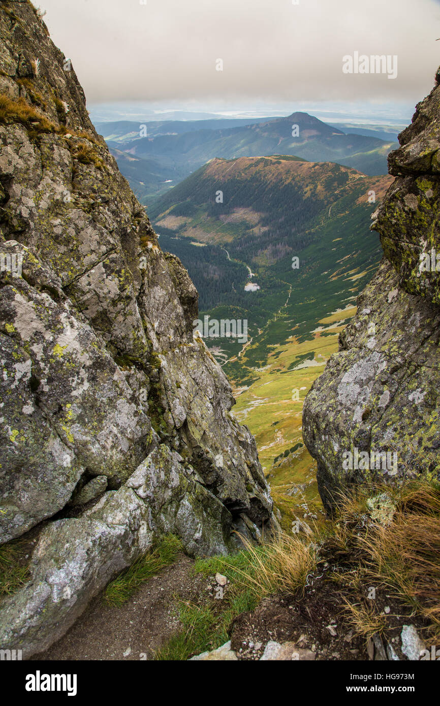 A beautiful mountain landscape above tree line Stock Photo - Alamy
