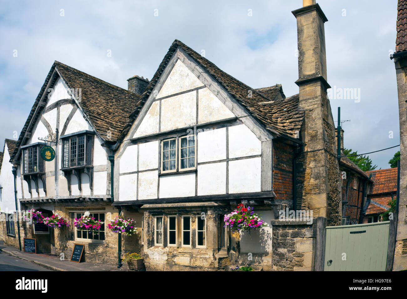 'At The Sign of the Angel' former coaching inn and restaurant in the ...