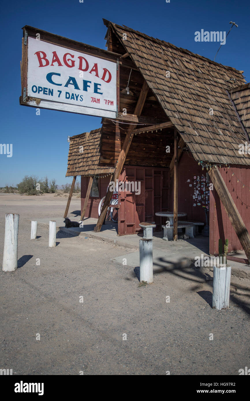 Bagdad cafe film location hi-res stock photography and images - Alamy