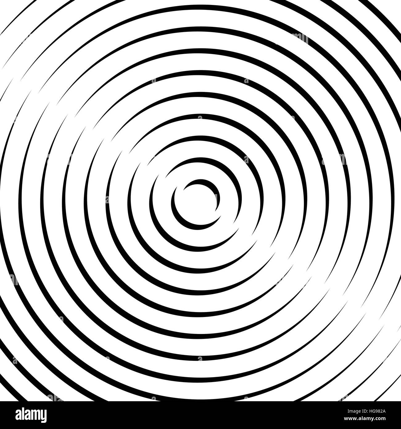Concentric rings, circles pattern. Circles background pattern Stock ...