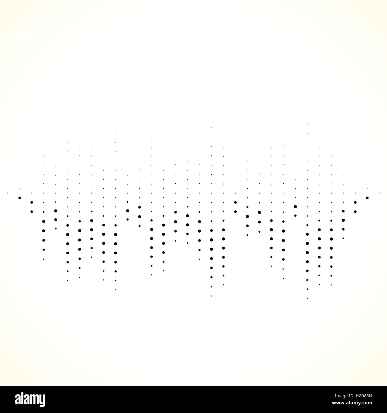 Dotted equaliser (equalizer, EQ) lines. Vertical dots Stock Vector ...