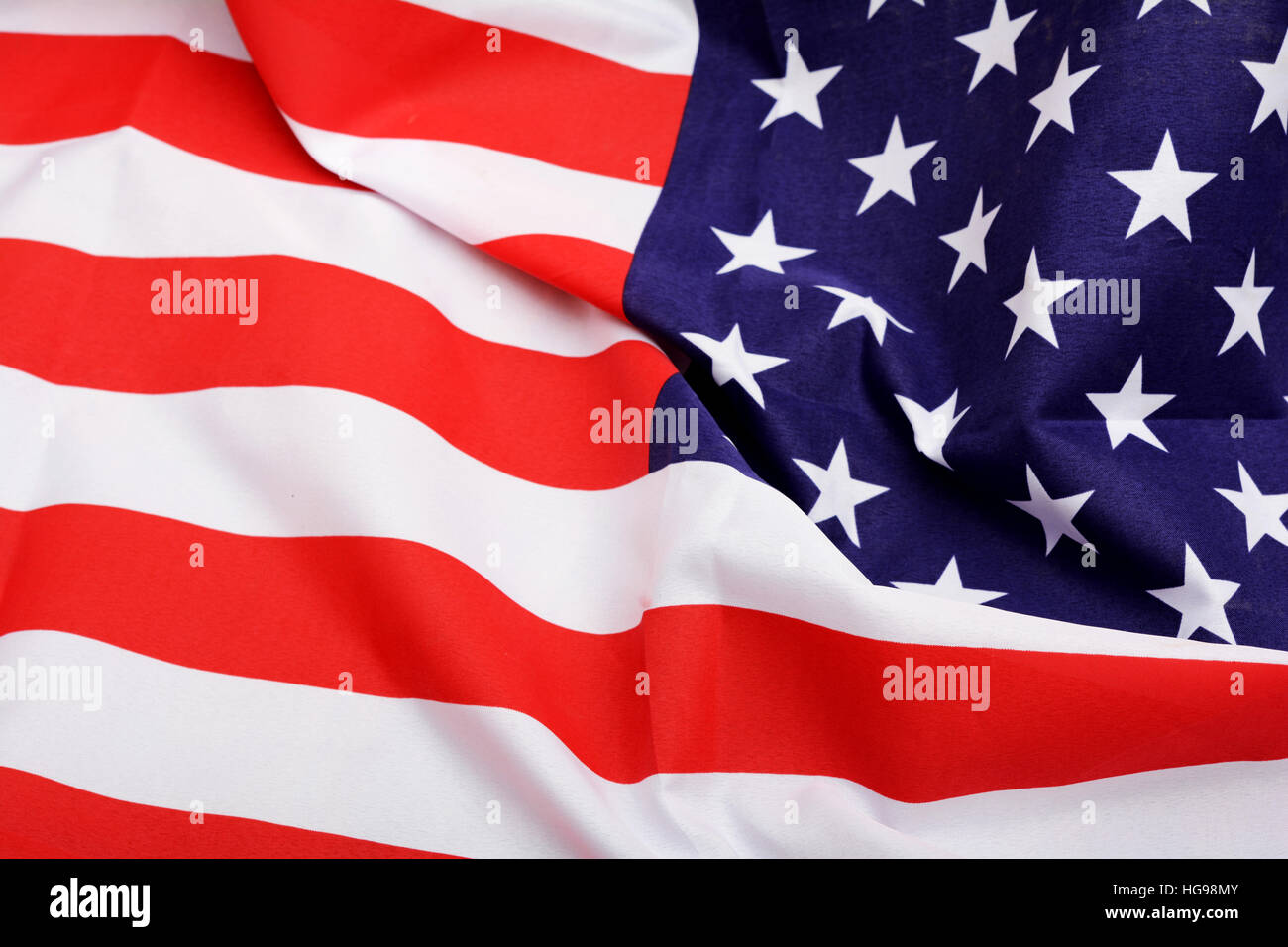 United State of Amerca Flag Fabric Background Stock Photo - Alamy