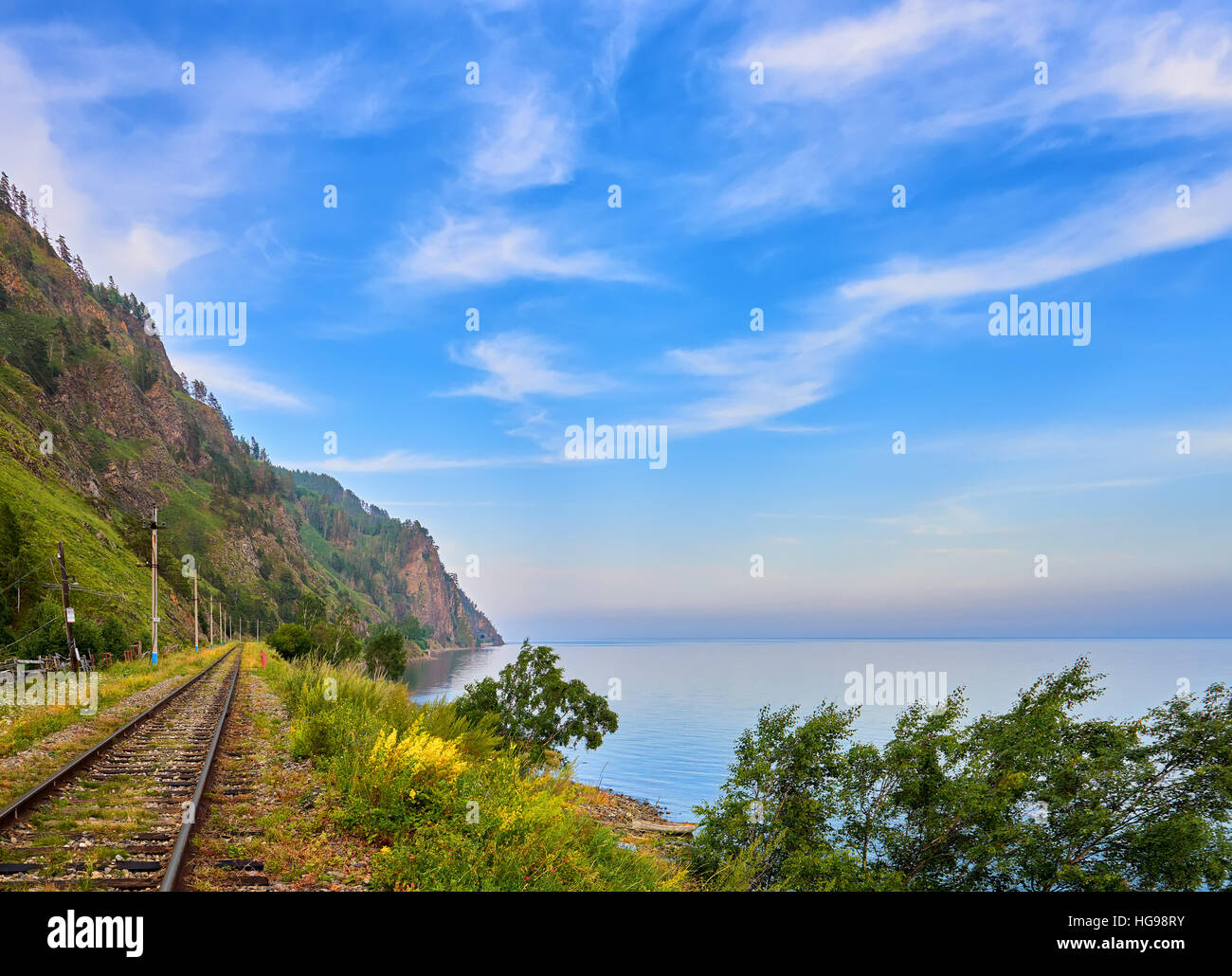 Cliff railroad High Resolution Stock Photography and Images - Alamy
