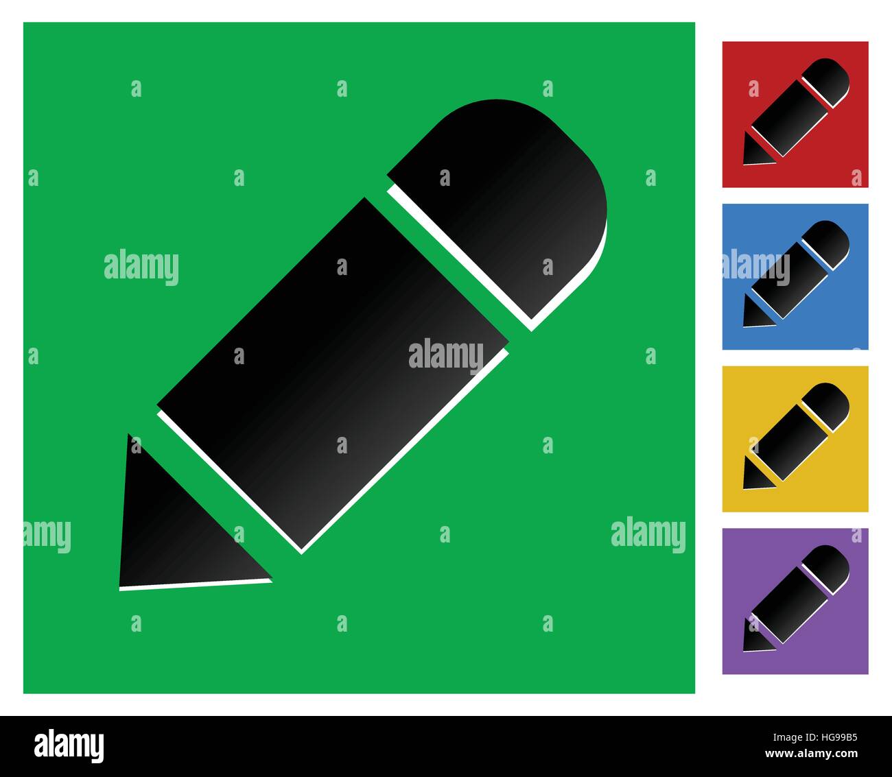 Graphite square Stock Vector Images - Alamy
