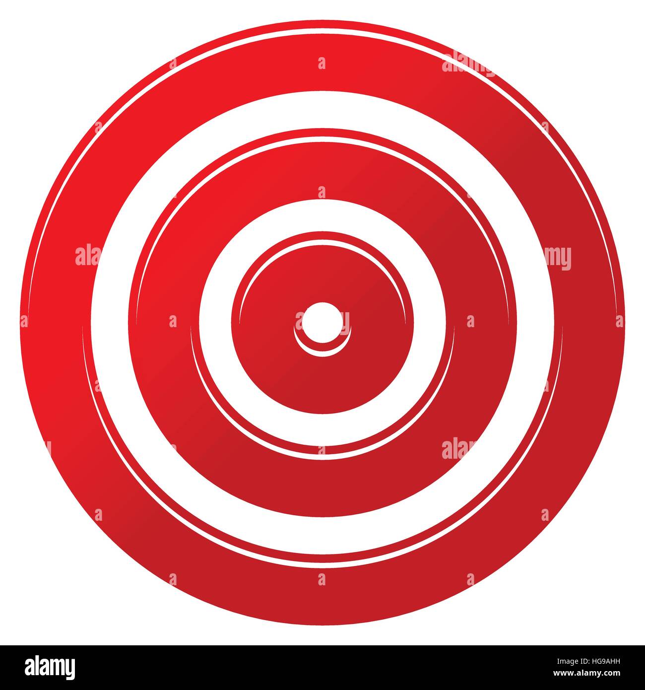 Red target mark - target icon Stock Vector Image & Art - Alamy