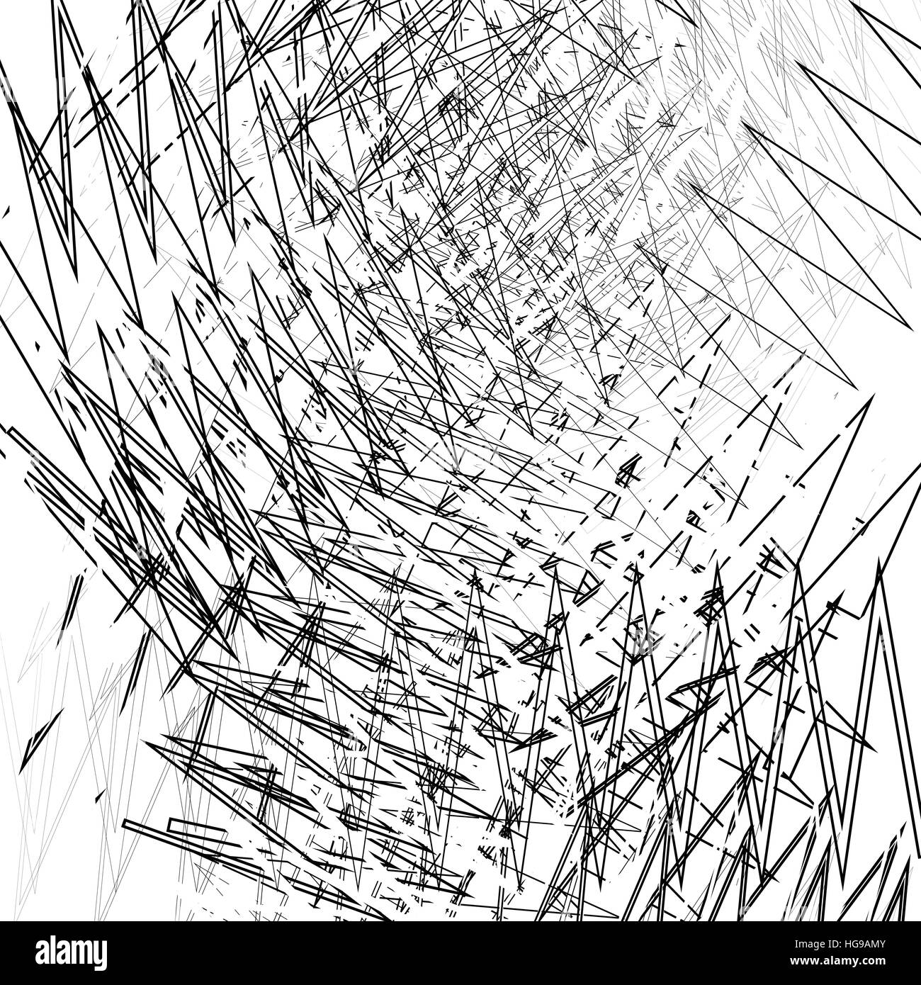 Glitch, noise texture. Irregular random zigzag lines chaotic texture ...