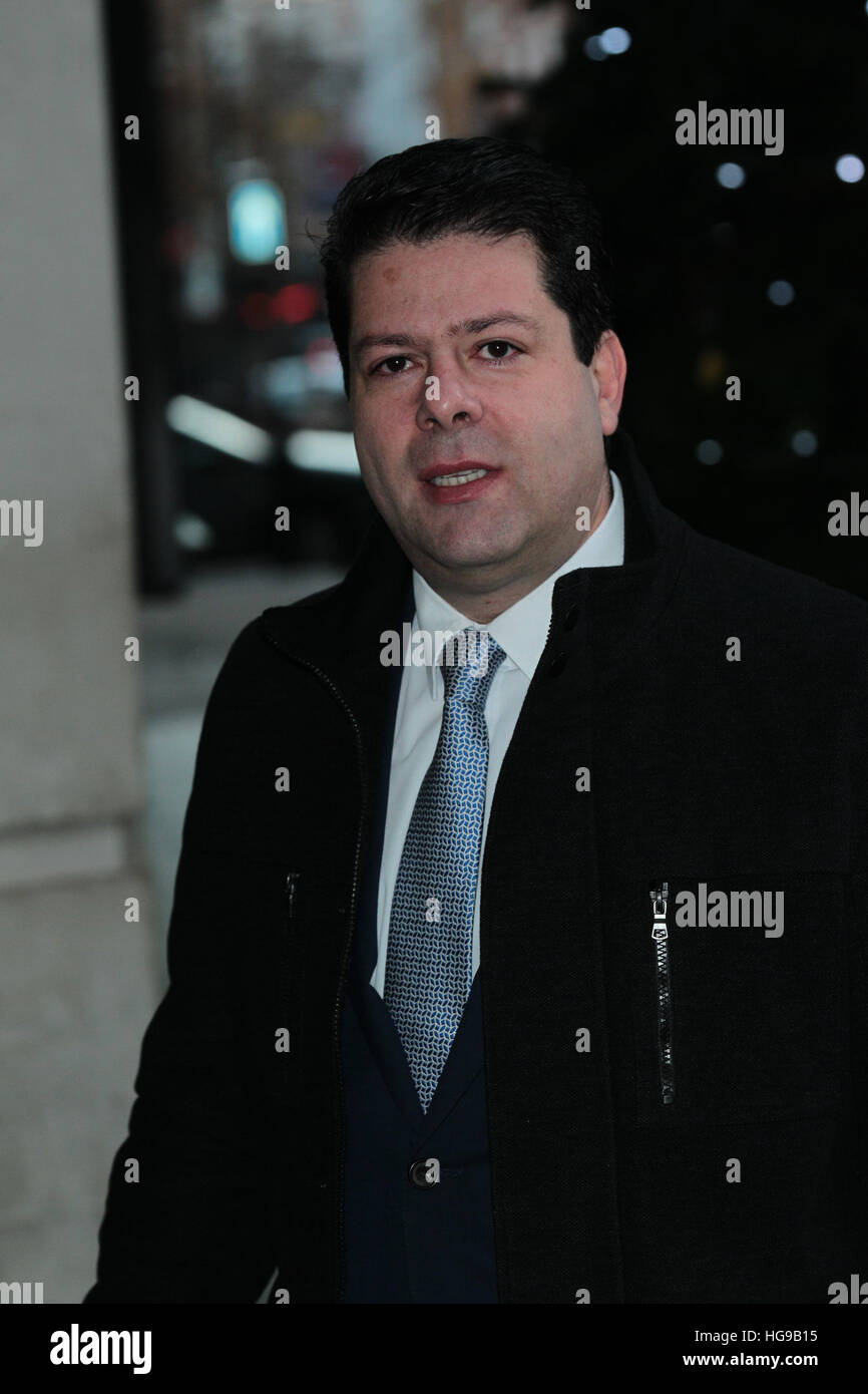 LONDON, NOV 11, 2016: Chief minister of Gibraltar Fabian Picardo ...