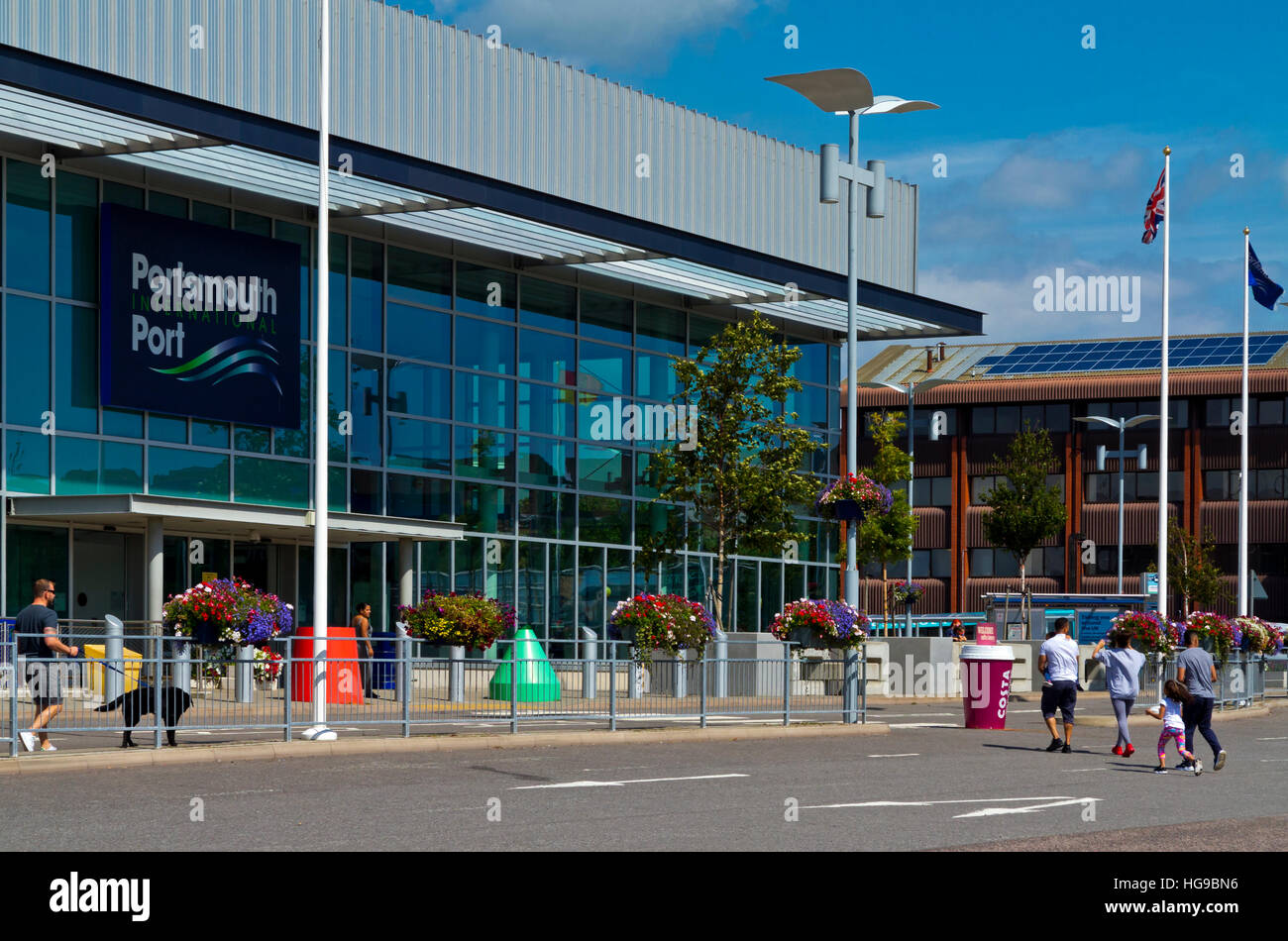 Portsmouth Port Passenger Ferry Terminal in Portsmouth Harbour ...