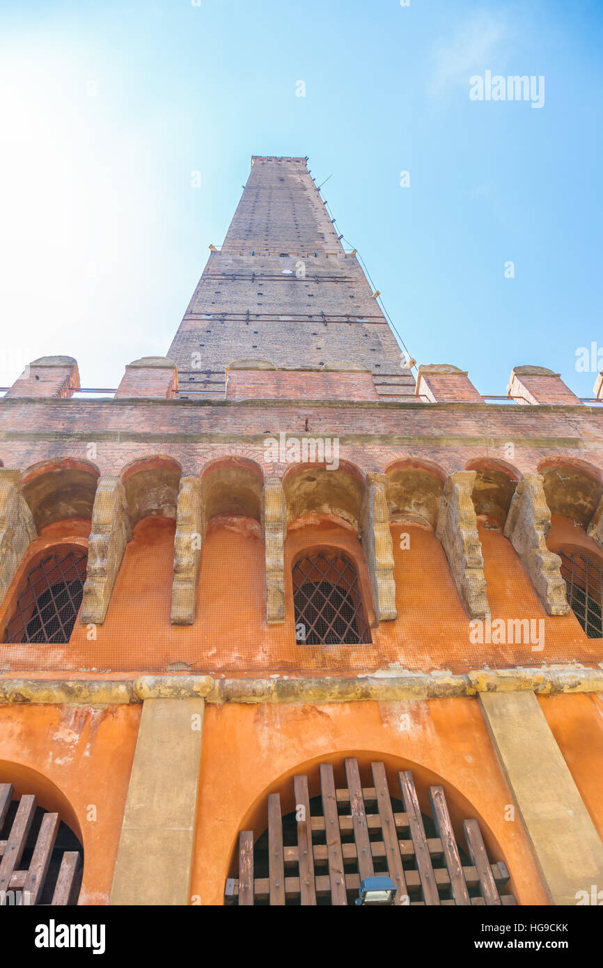 Asinelli Tower Bologna Stock Photo - Alamy