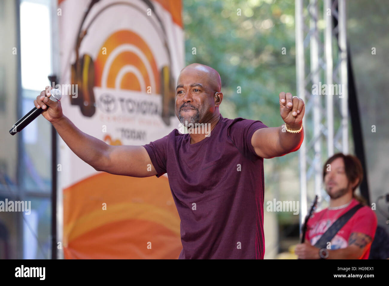 Darius Rucker performs on the Today Show during his 'Southern Style ...