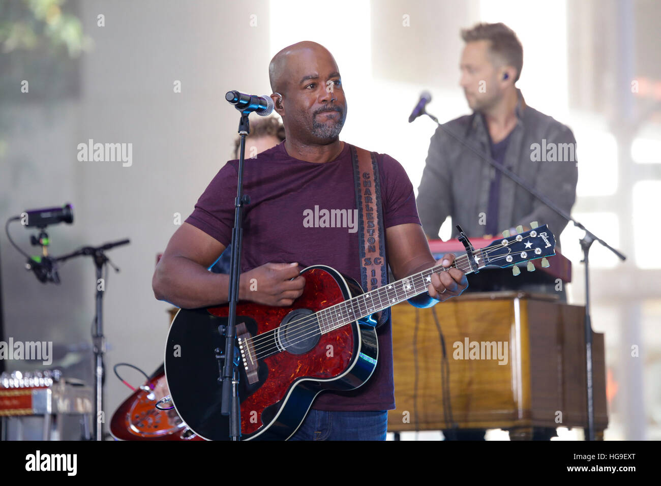 Darius Rucker performs on the Today Show during his 'Southern Style ...