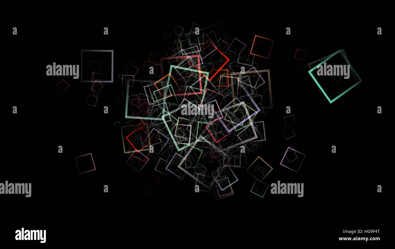 Futuristic square background design illustration Stock Photo - Alamy